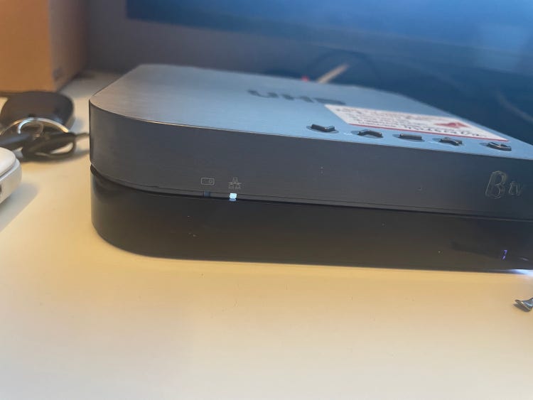 UHD Btv 셋탑박스 오류 : 지식iN