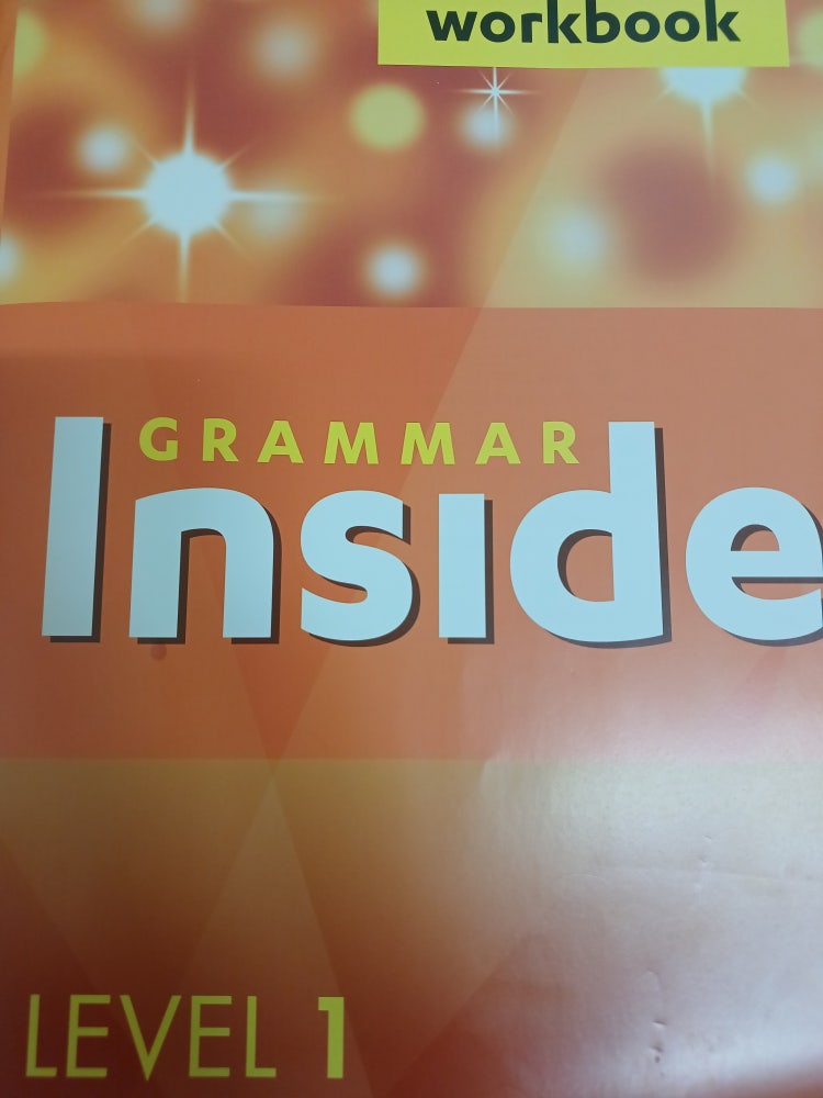 Grammar Inside level1 워크북 답지좀 찾아주세요 : 지식iN