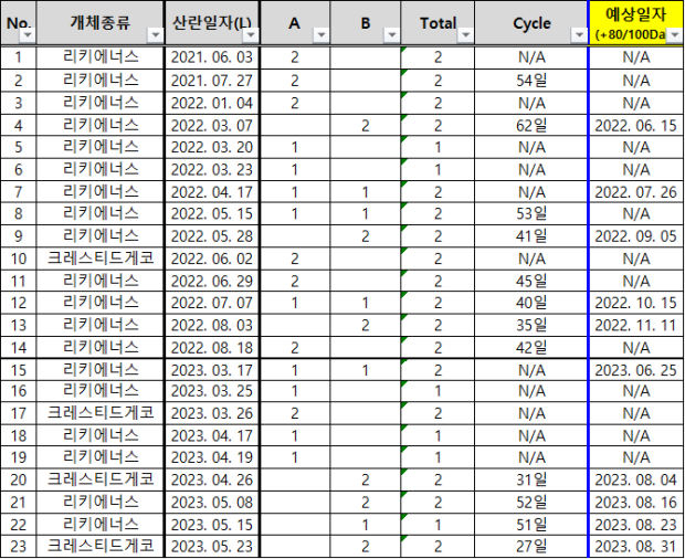 엑셀 다중 조건함수 사용하는 방법 지식in
