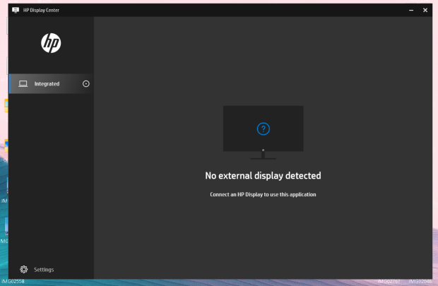 hp display center 사용이 안돼요 : 지식iN