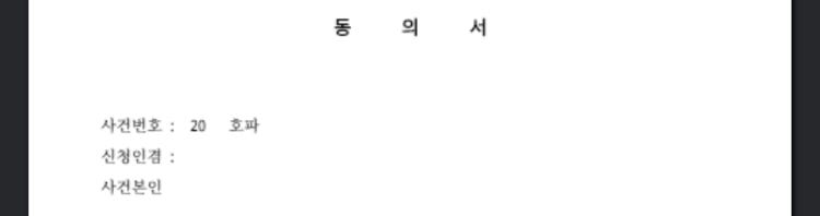 미성년자 개명 신청 동의서 작성 지식in