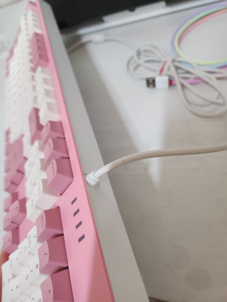 앱코 AN02 키보드 케이블 일체형인가요?? : 지식iN