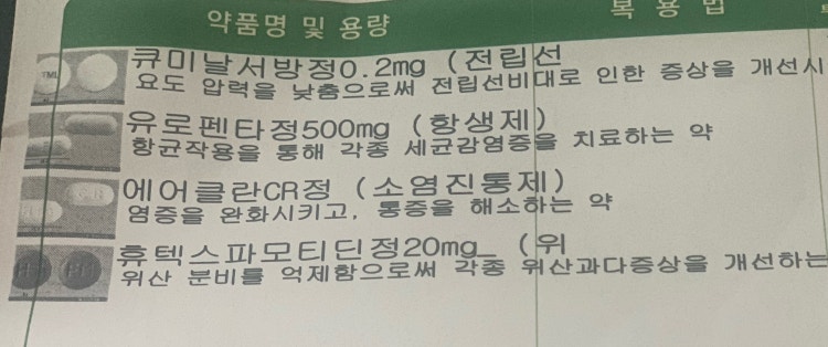 전립선염약처방에 전립선비대증약질문 지식in
