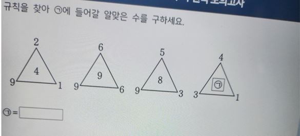 초등학교 3학년 수학문제라는데 지식in