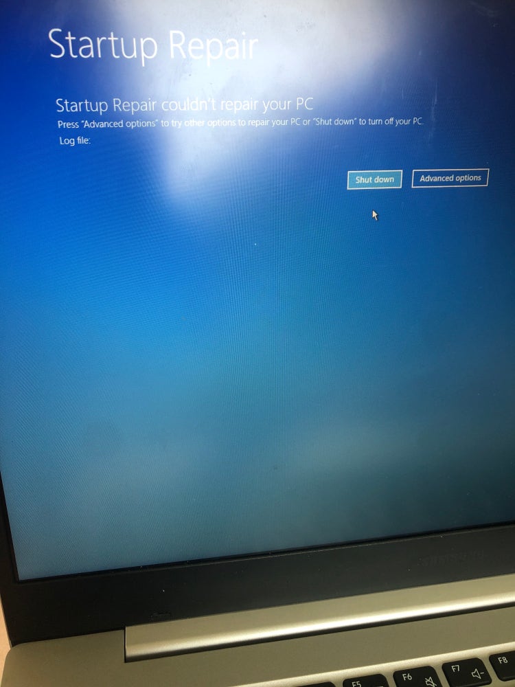 삼성 노트북 RECOVERY 떠서 f8누르고 startup repair 했는데 그 뒤로 모르겠어요 ㅠㅠ : 지식iN