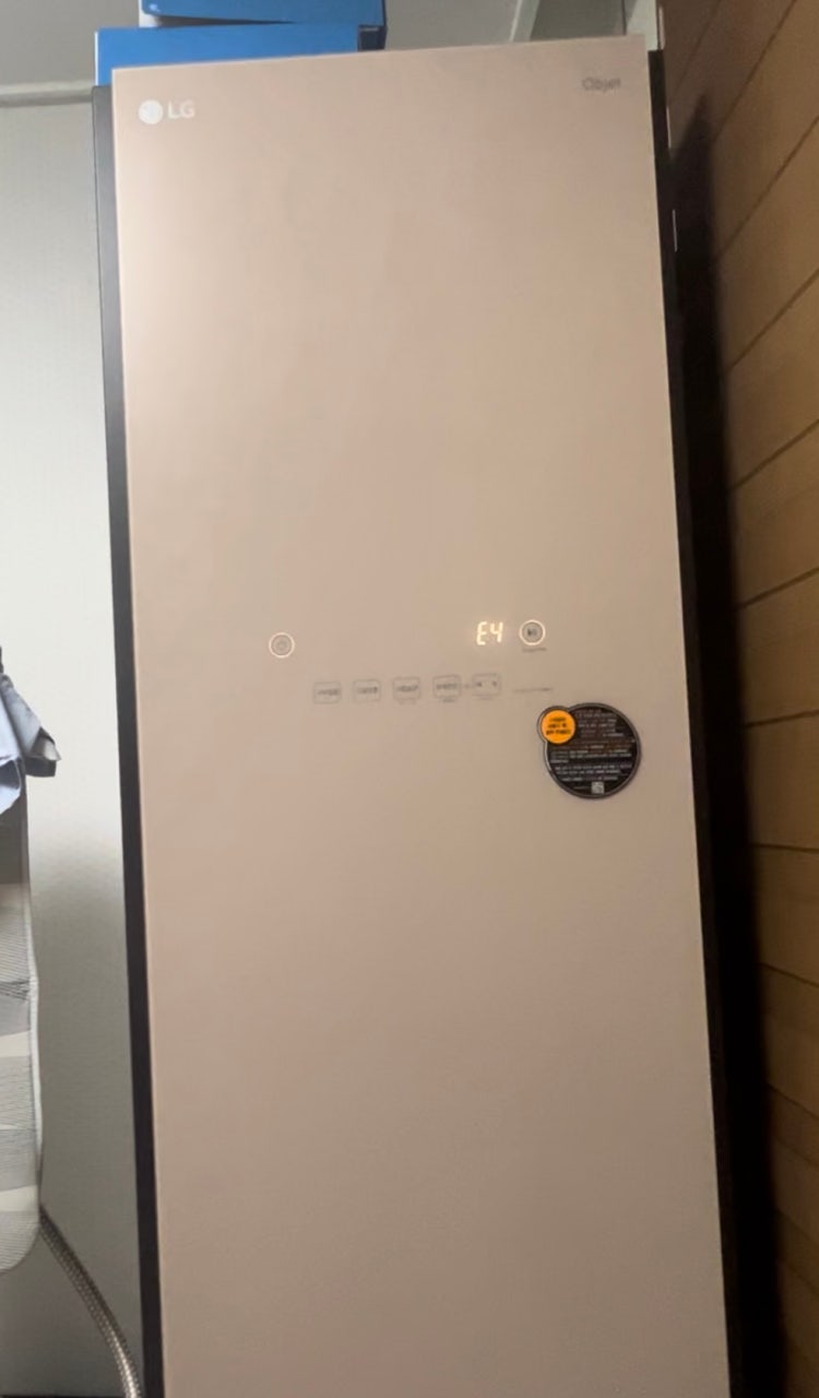 LG스타일러 E4에러 입니다. : 지식iN