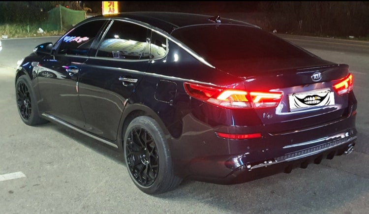 사진에 k5차량 뒷모습 모델이 몇세대 : 지식iN