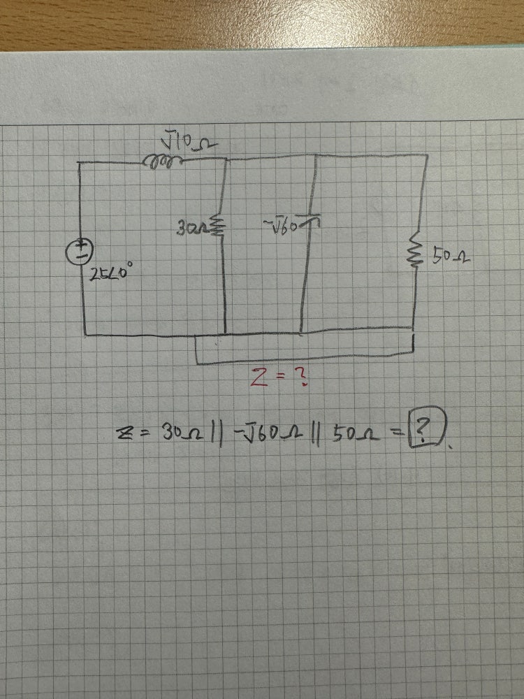 회로이론 임피던스 병렬결합 지식in