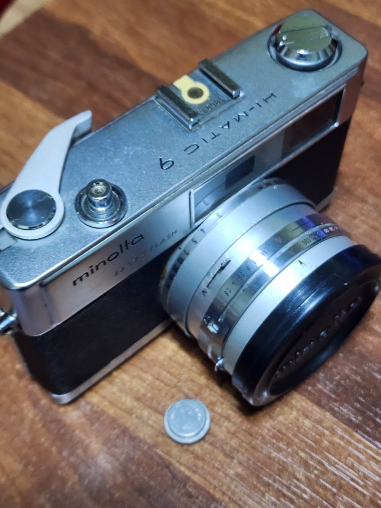 Minolta hi matic 9 배터리 : 지식iN