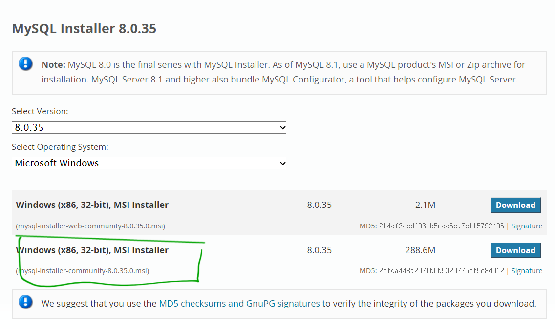 MySQL 설치오류 : 네이버 지식iN