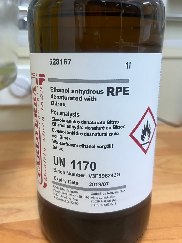 에탄올 (Ethanol with Bitrex) : 지식iN