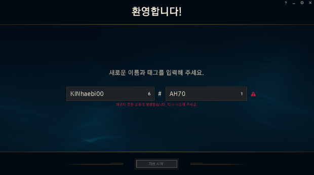 롤(체) PBE '새로운 이름과 태그를 입력해 주세요' : 지식iN