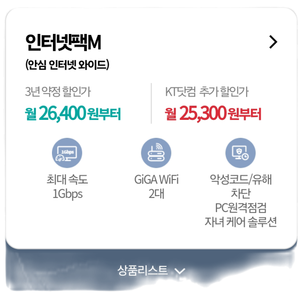 KT 1G기가인터넷 인터넷 연결선 추천좀요 : 지식iN