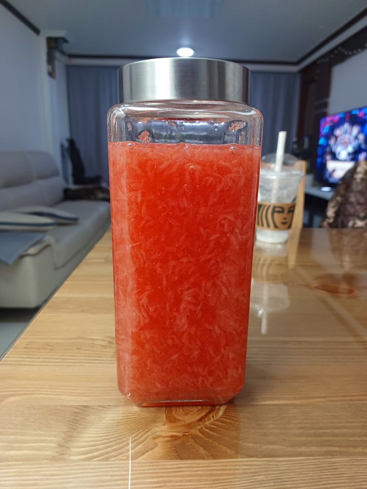 과일청이 조금 이상해요 : 지식iN