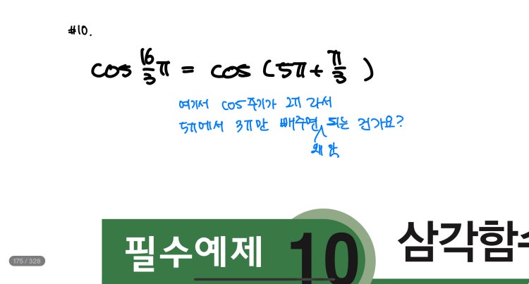 수1 삼각함수 각 변환 지식in
