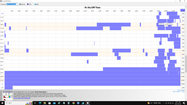 pc on off time 시간표시오류해결방법 : 지식iN