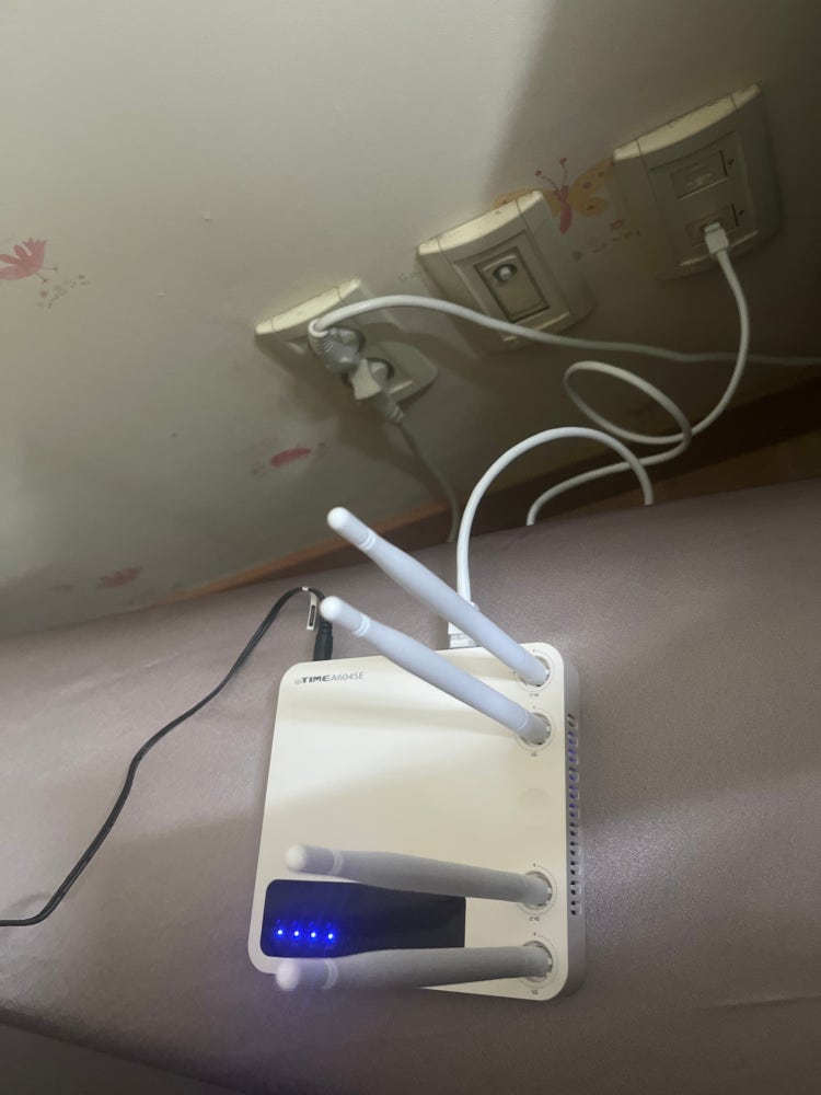 Iptime A604SE 공유기 wan 포트 : 지식iN