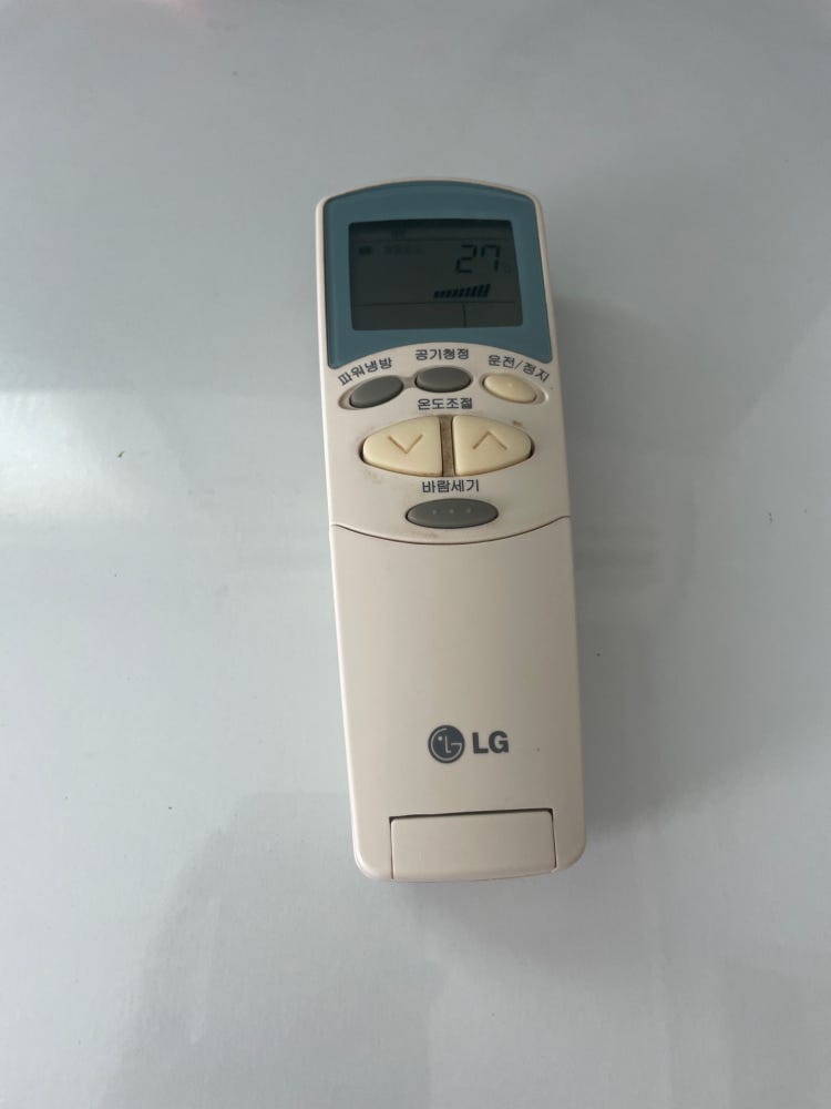 엘지 휘센 에어컨 리모컨 이상 지식in