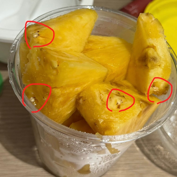 파인애플 곰팡이 : 지식iN