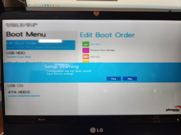 LG그램 윈도우10 설치 gui BIOS 오류 에러 의 : 네이버 지식iN