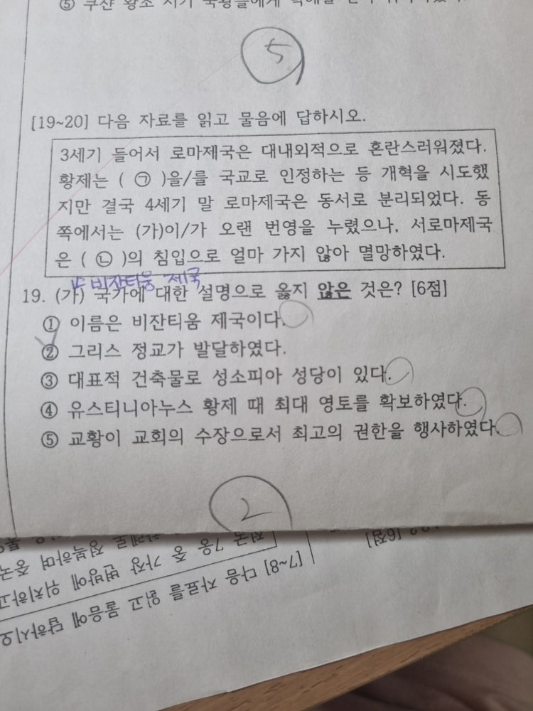 역사 비잔티움제국 지식in