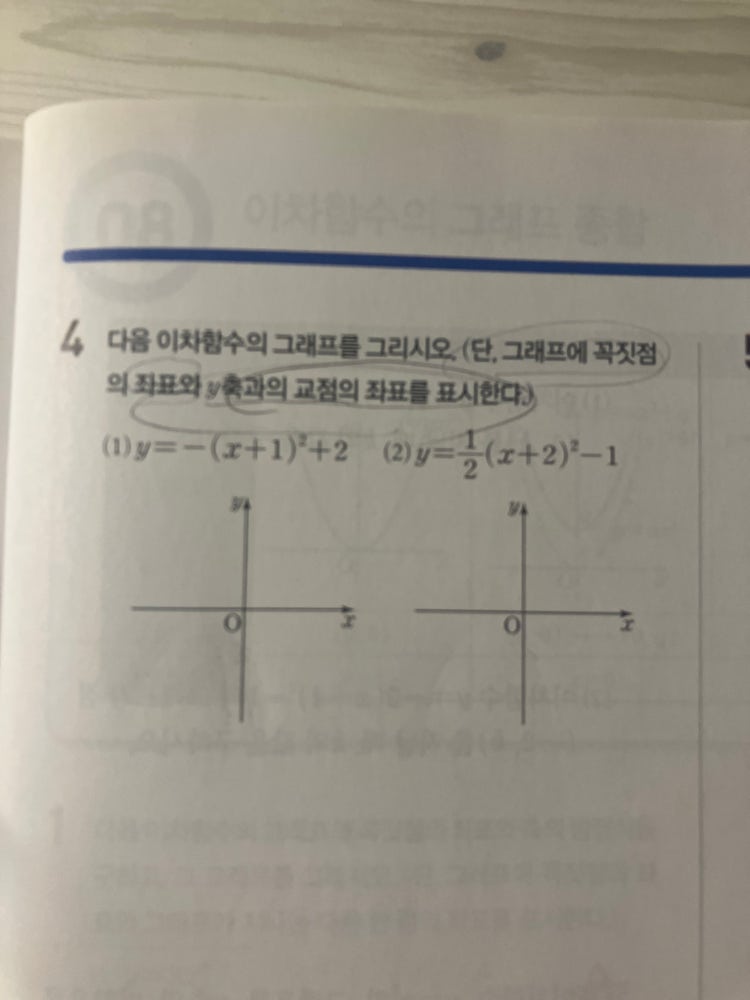 이차함수 문제 질문 지식in