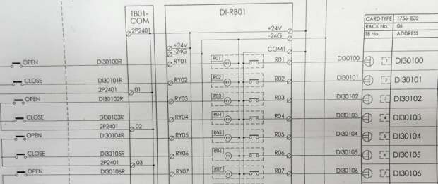 전기 PLC DI 도면 동작설명 해주실분.. : 지식iN