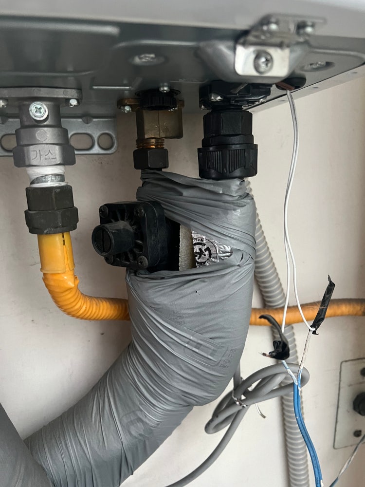 린나이 RC600-15kf 보일러 감압밸브 위치 : 지식iN