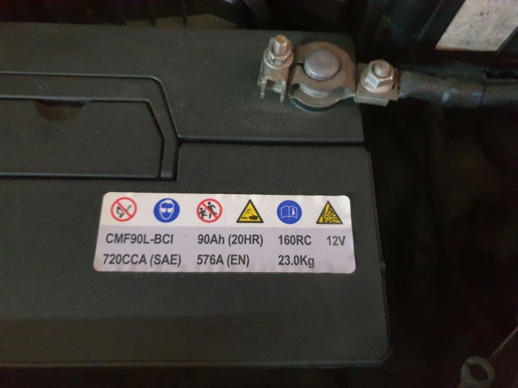 싼타페cm 배터리 질문드립니다.. : 지식iN