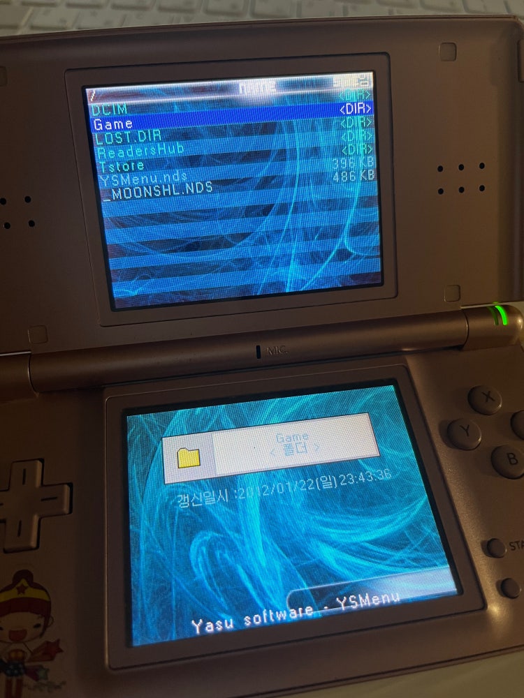 닌텐도ds tt칩 설정하는 방법 : 지식iN