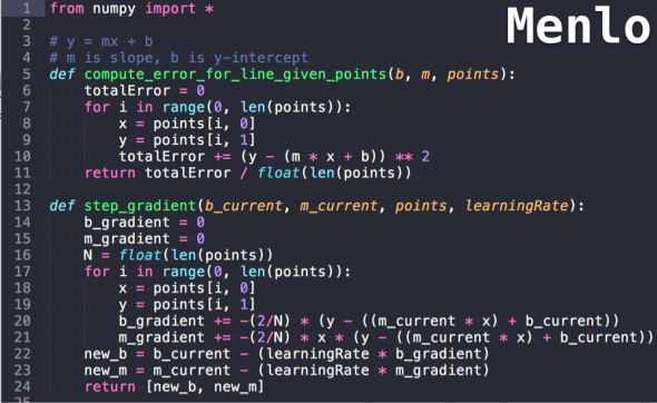 Vscode menlo font : 지식iN