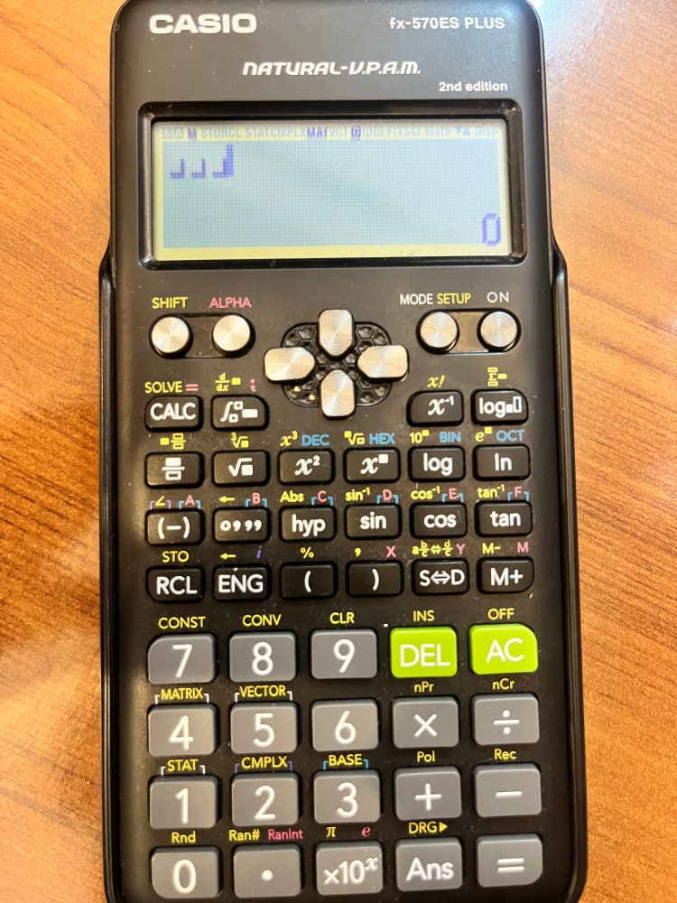 카시오 공학용 계산기 분수 표시 : 네이버 지식iN