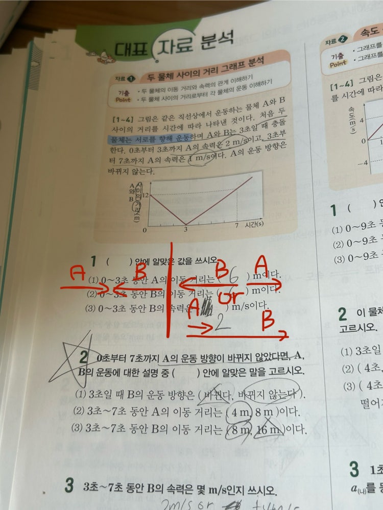 물리1 완자 문제 풀이 : 지식iN