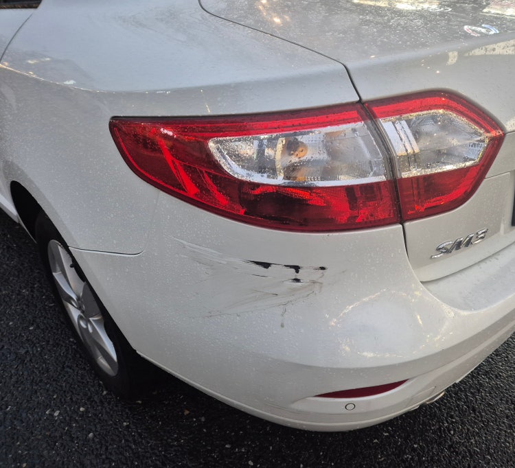 sm3뒷범퍼 수리견적 : 지식iN