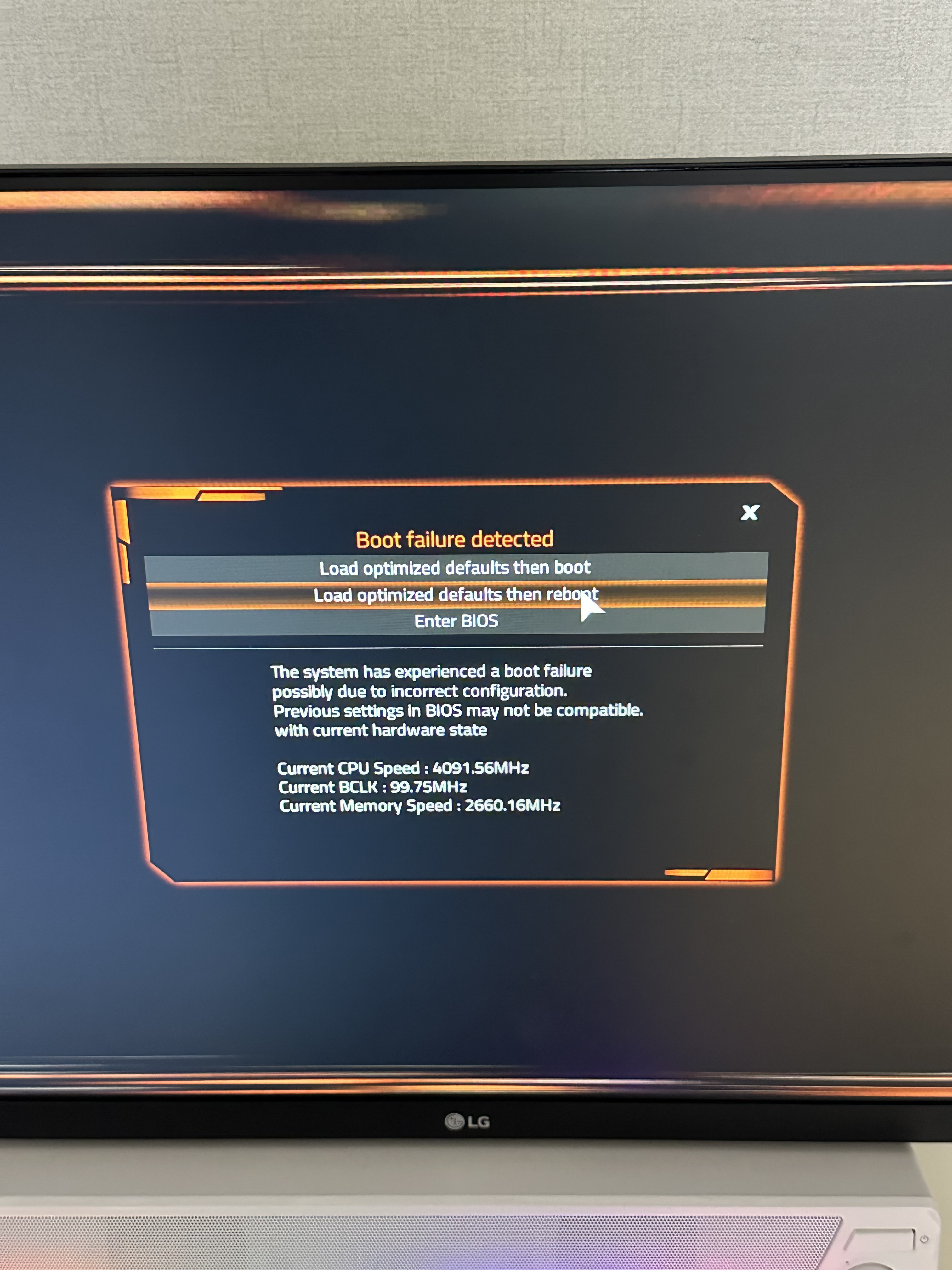 boot failure detected원인 알려주세요ㅠ : 네이버 지식iN
