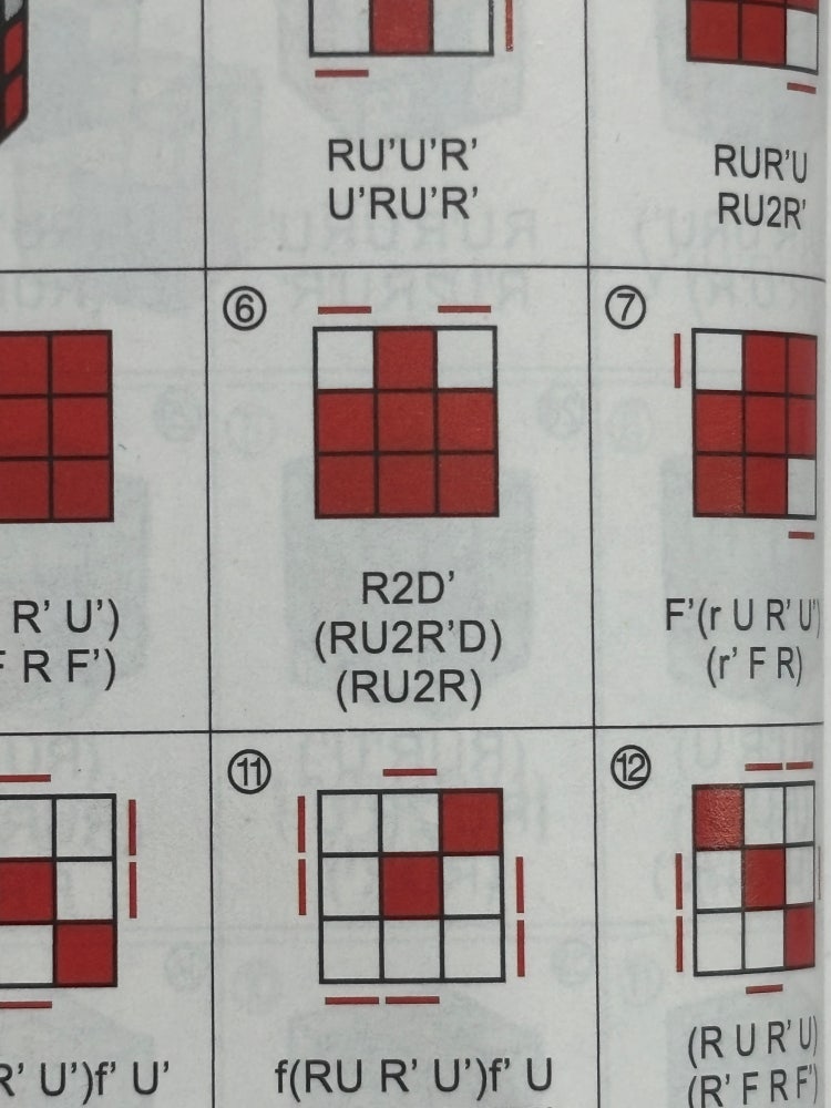 루빅스큐브 3*3 2look oll U펌? : 네이버 지식iN